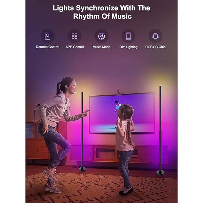 CORNER FLOOR COLOR CHANGING LAMP – The Glimz